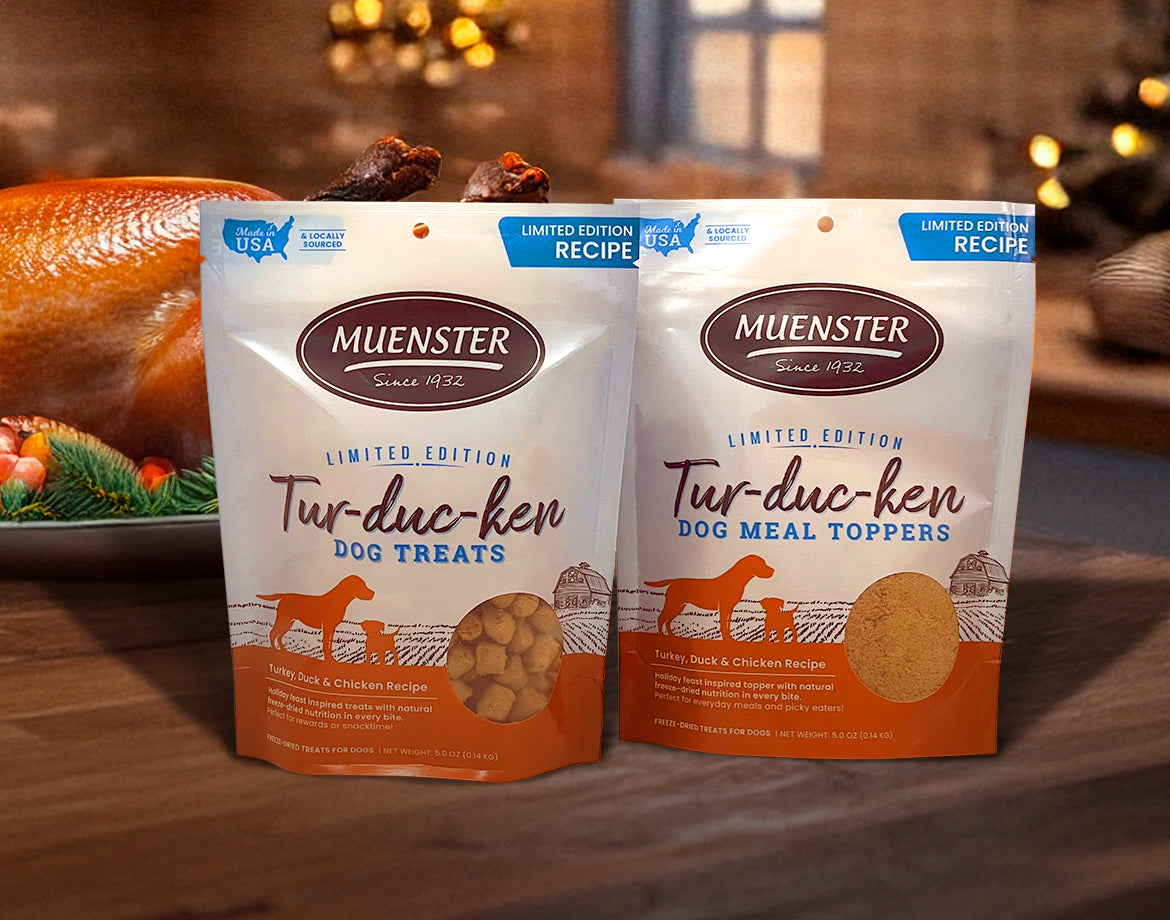 Muenster Pet Custom Dog Food, Kibble, Freeze-Dried Food & Treats