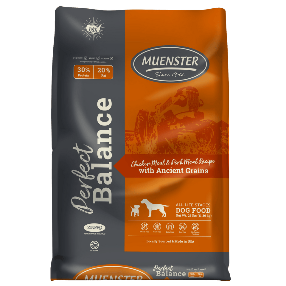 Perfect Balance Chicken Meal & Pork Meal Dog Food | Muenster Pet